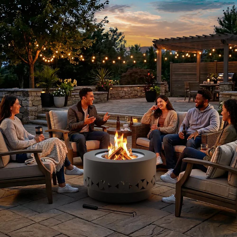 SUNJOY 28" Smokeless Fire Pit Review: Pros, Cons & Real Rust Reports